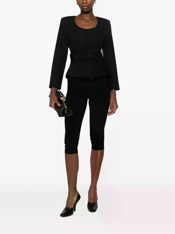 Jacquemus Belted Peplum Jacket