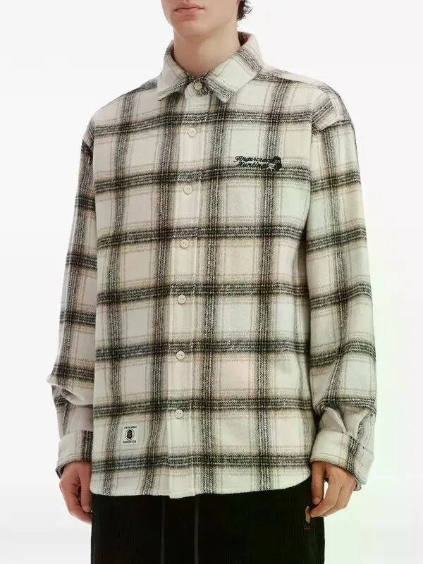 FINGERCROXX Logo-embroidered Shirt