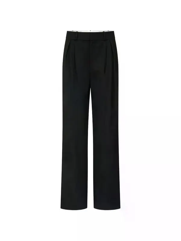 Loulou De Saison Nat Pleated Grain De Poudre Trousers