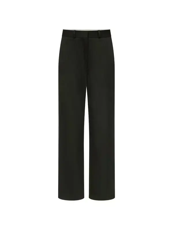 Loulou De Saison Kian Straight-leg Trousers - Black