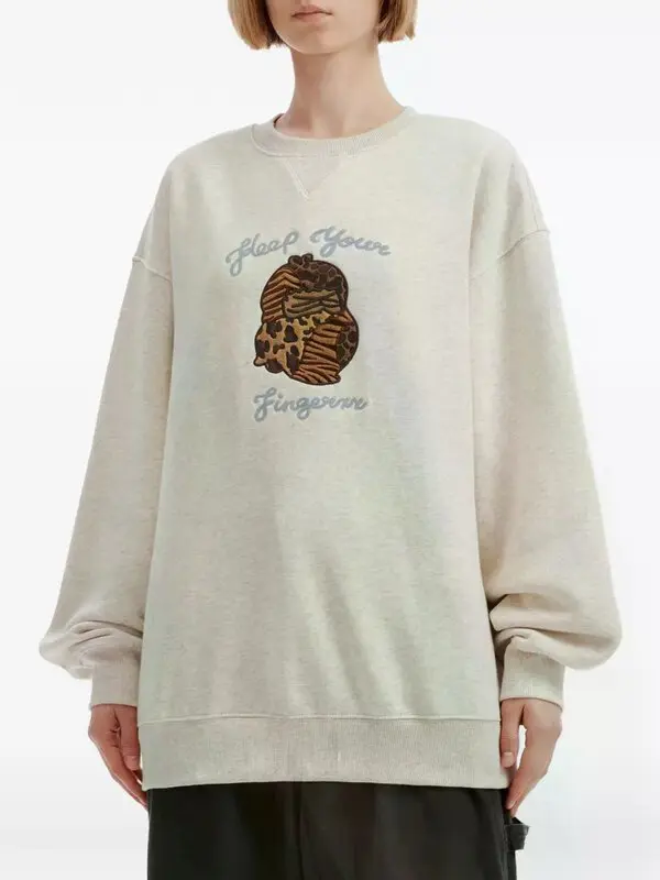 FINGERCROXX Embellished-detail Sweatshirt