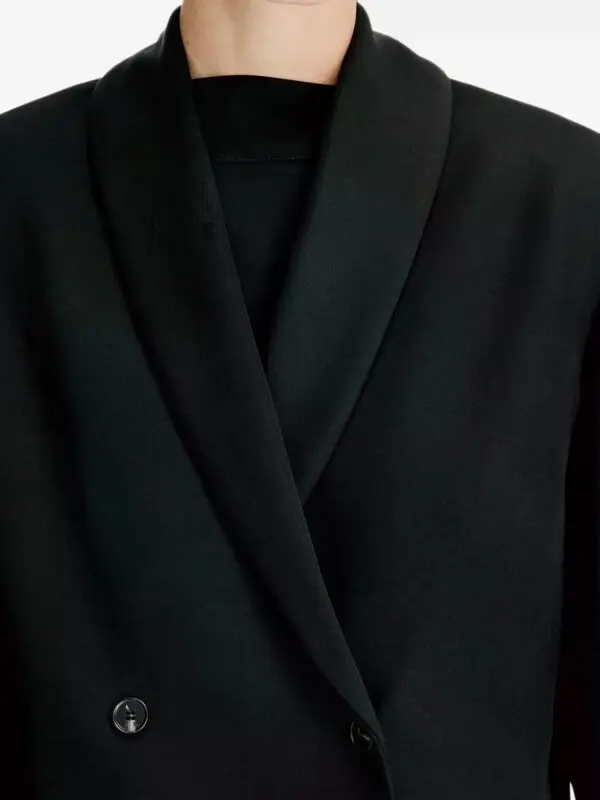 Loulou De Saison Sira Double-breasted Shawl-collar Jacket