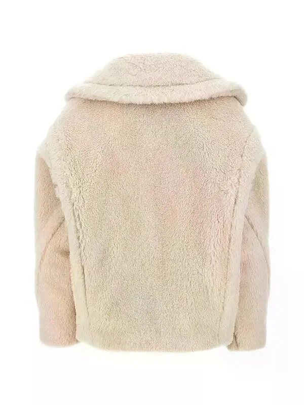 Max Mara Teddy Faux Fur Double-breasted Jacket