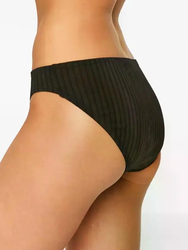 Michael Kors Ribbed-knit Bikini Bottoms