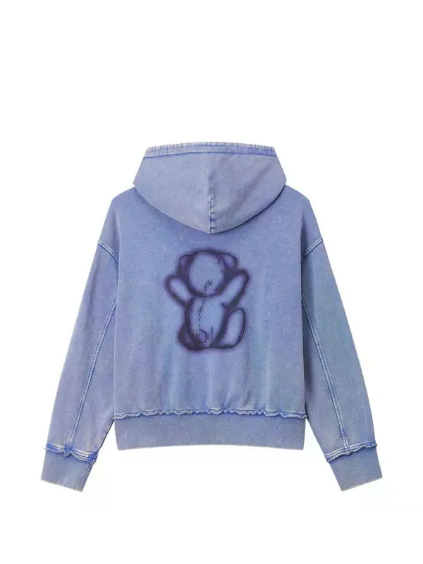 Izzue Graphic-print Cotton Hoodie