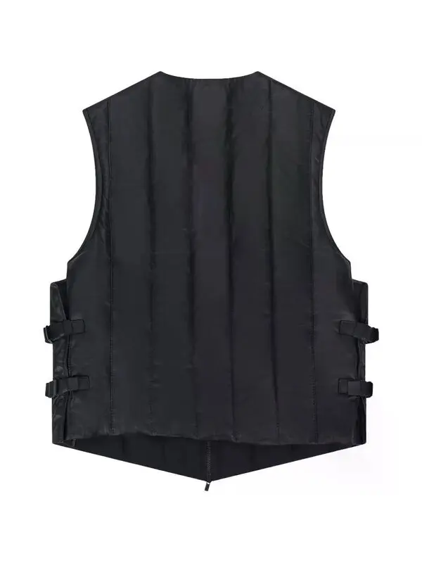 DENIM TEARS Quilted Leather Vest