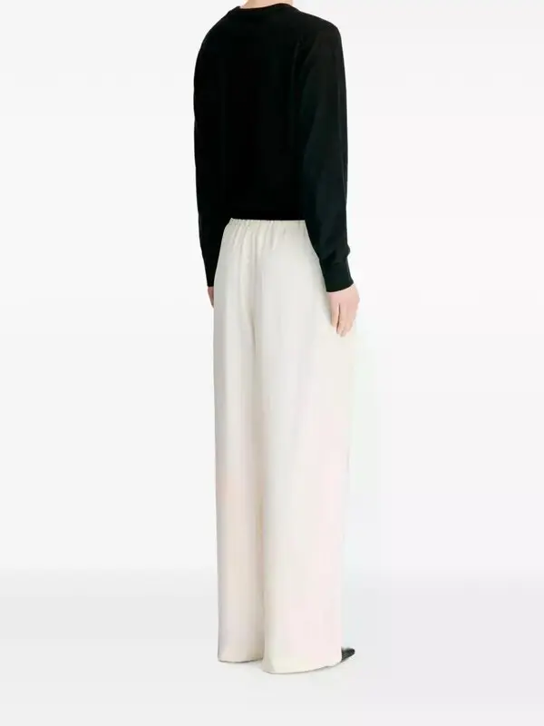 Loulou De Saison Ellon Straight-leg Drawstring Trousers