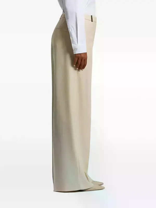 Peserico Wide-leg Tailored Trousers