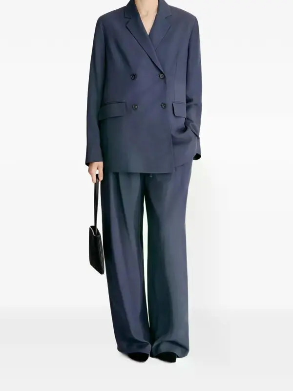 Loulou De Saison Regan Double-breasted Notch-lapel Jacket