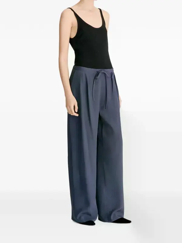 Loulou De Saison Ellon Pleated Drawstring Trousers