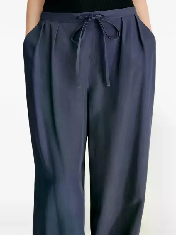Loulou De Saison Ellon Pleated Drawstring Trousers