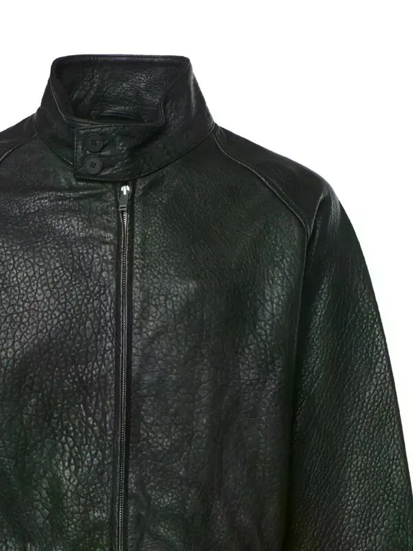 Studio Nicholson Over Leather Jacket