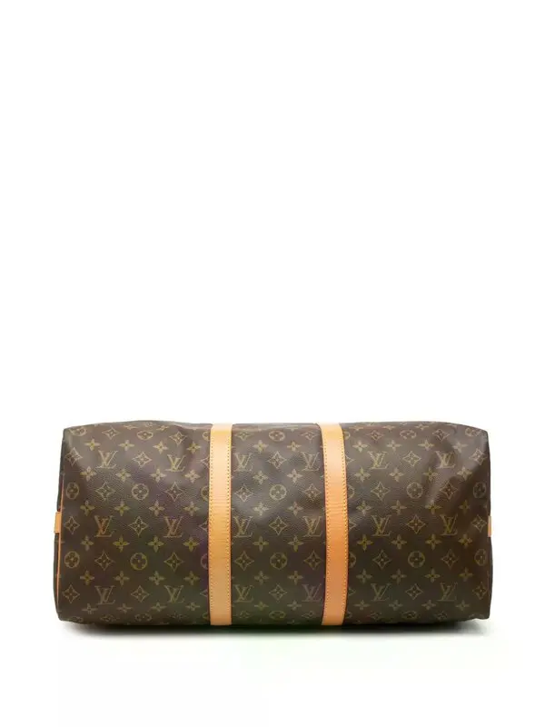 LOUIS VUITTON Keepall Bandouliere 50 Monogram Travel Bag