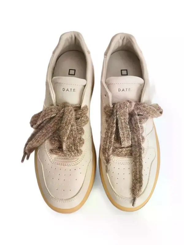 D.a.t.e. Chunky-lace Leather Sneakers