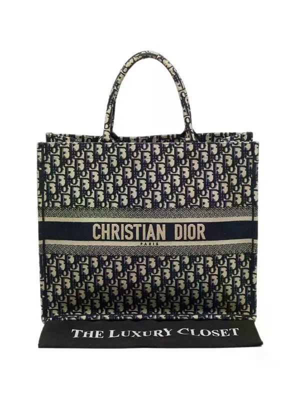 Dior 2017 Oblique Book Tote Bag