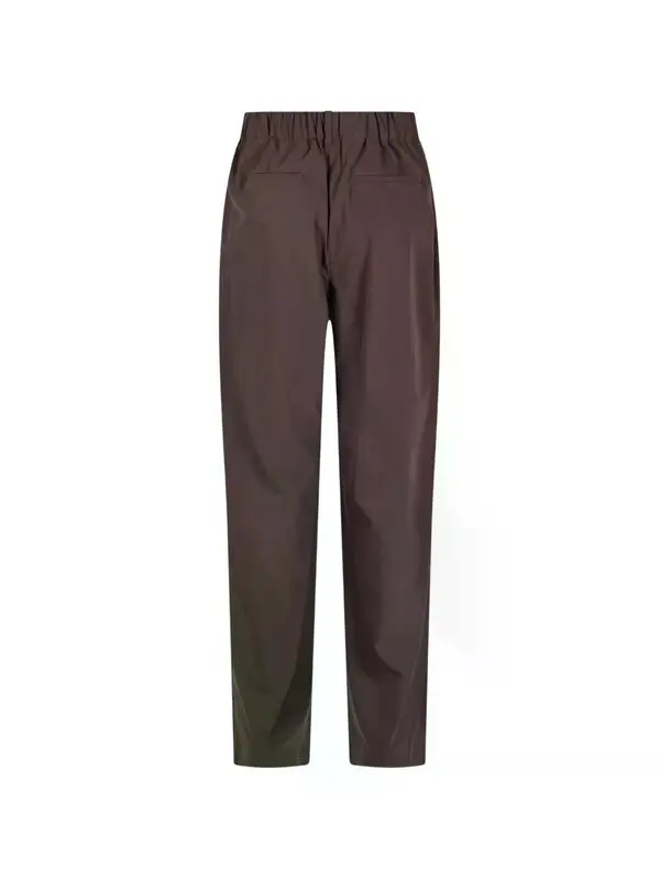 Herno Pleated Straight-leg Trousers