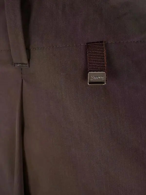 Herno Pleated Straight-leg Trousers