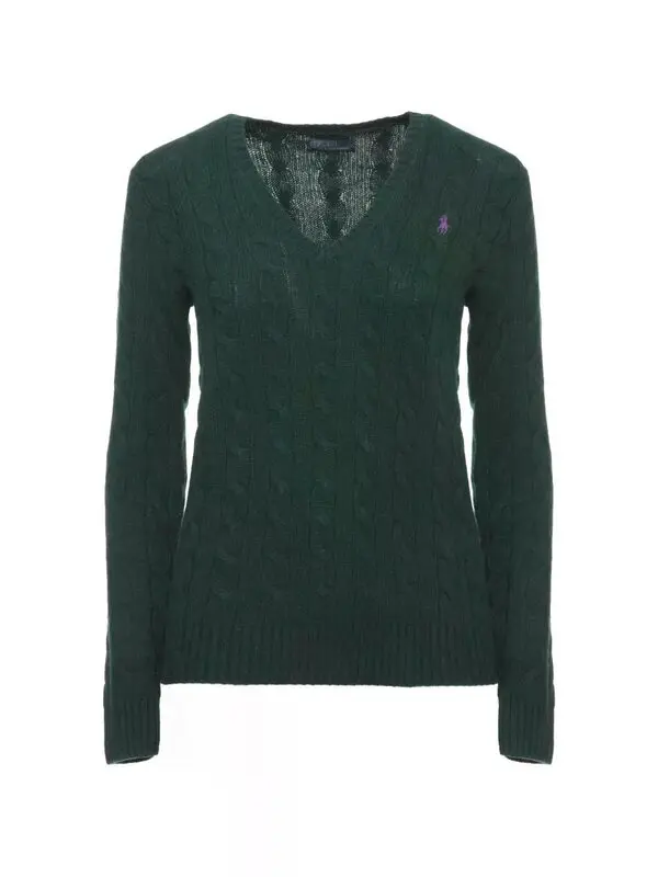 Polo Ralph Lauren Cable-knit V-neck Sweater
