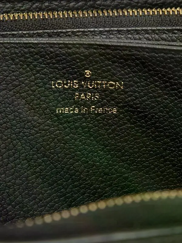 LOUIS VUITTON 2017 Monogram Empreinte Zippy Wallet Long Wallets - Black