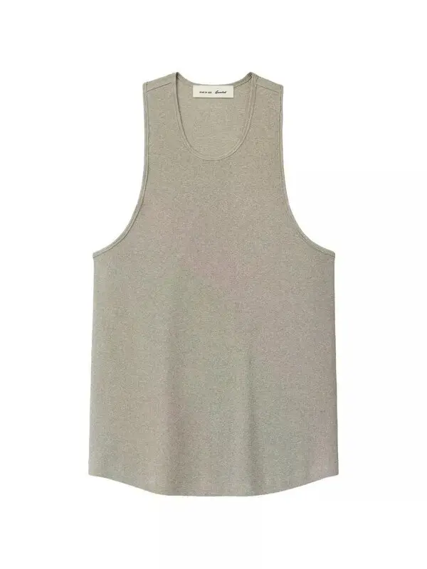 Fear Of God Essentials Ribbed Tank Top - Grey