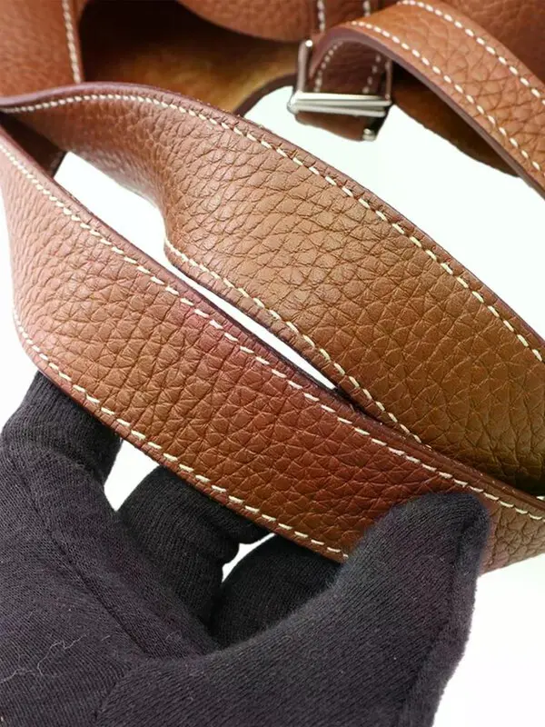 Hermès Clemence Picotin Lock 22 Handbag - Brown