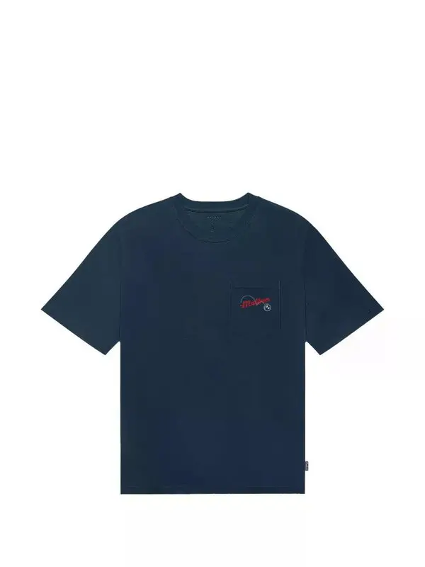 MALBON Vista Demand Logo-print T-shirt - Blue