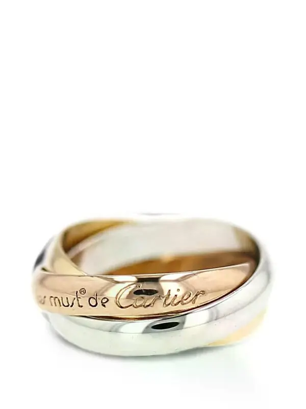 Cartier 1980s Les Must De Trinity Ring - Gold