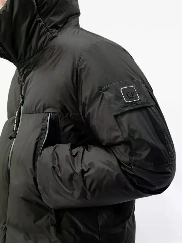 C.P. COMPANY Logo-detail Padded Hooded Jacket