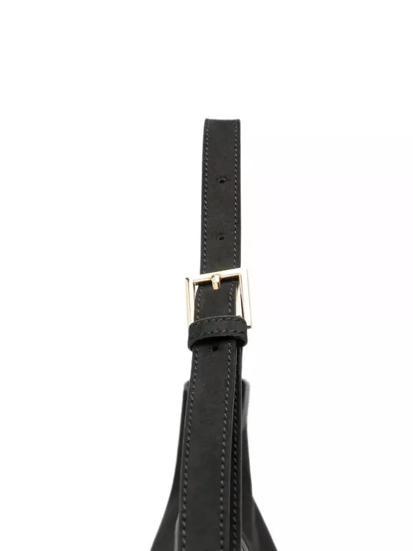 THEMOIRE Zoe Suede-effect Shoulder Bag