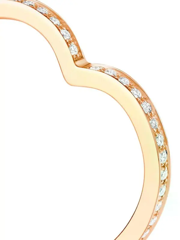 REPOSSI Antifer Diamond Heart Ring - Pink