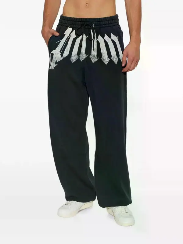 Palm Angels Sweatpants With Cuffed Legs