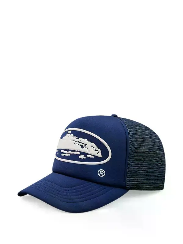 CORTEIZ Puff-print Trucker Hat - Blue