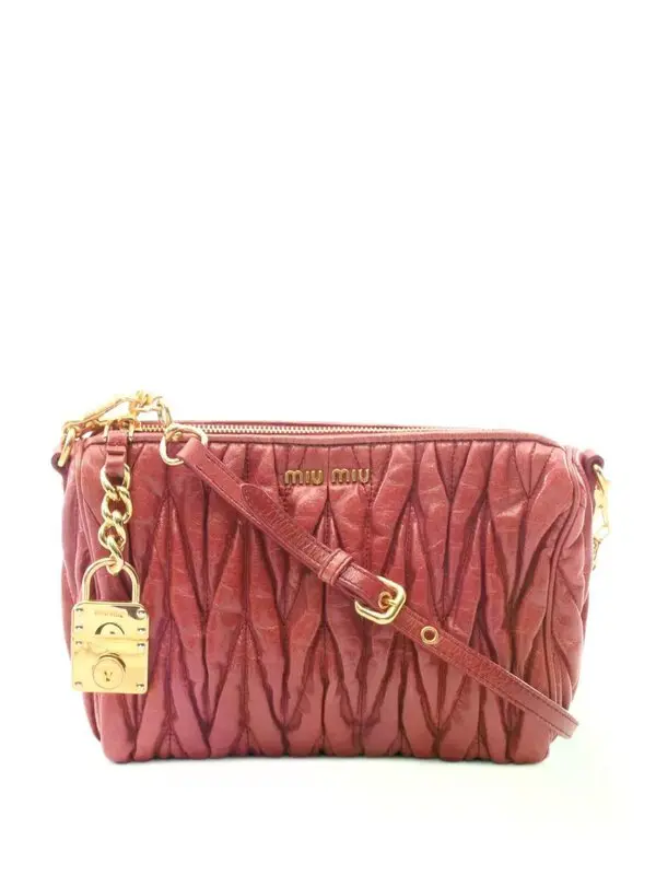 Miu Miu Matelassé Shoulder Bag