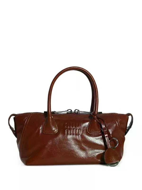 Miu Miu Vitello Shine Bag - Brown