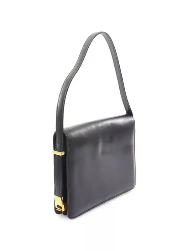 Celine 2000s Ring Clasp Shoulder Bag