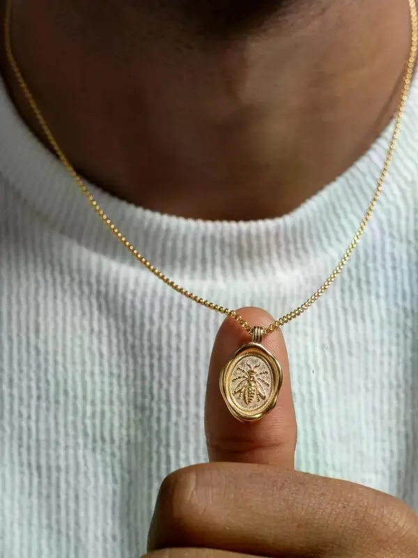 DOWER & HALL Achievement Wasp Talisman Necklace