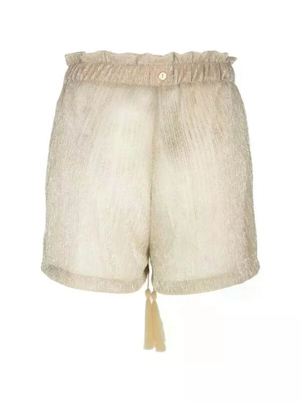 PALMACEA Nair Tassel-detail Shorts