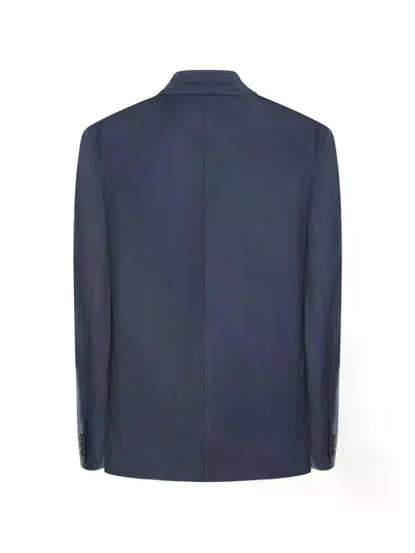 HED MAYNER Stand-up Collar Single-breasted Blazer