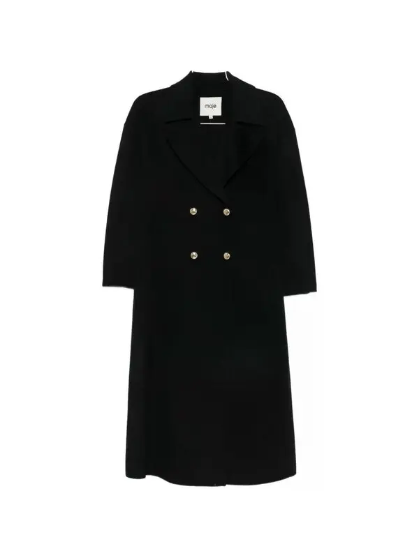 Maje Double-breasted Tailored Coat