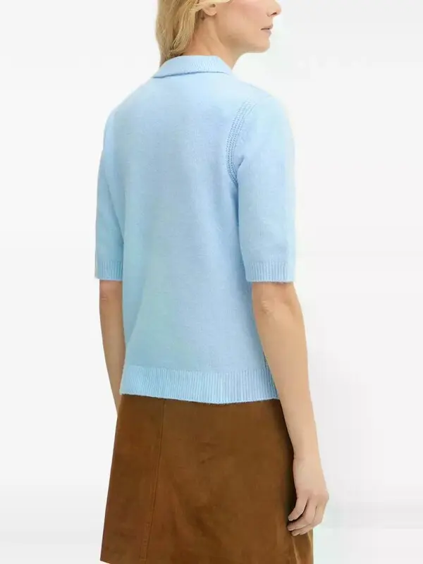 MORGAN Knitted Polo Shirt