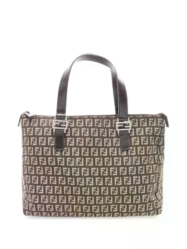 Fendi 2000s Zucchino Tote Bag - Brown