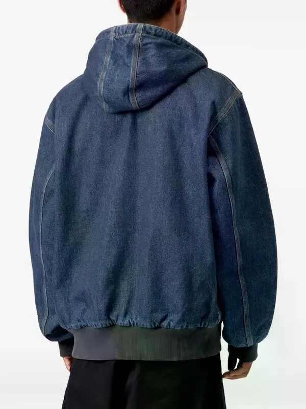 Carhartt Work In Progress Indigo Washed Denim Smith Jacket