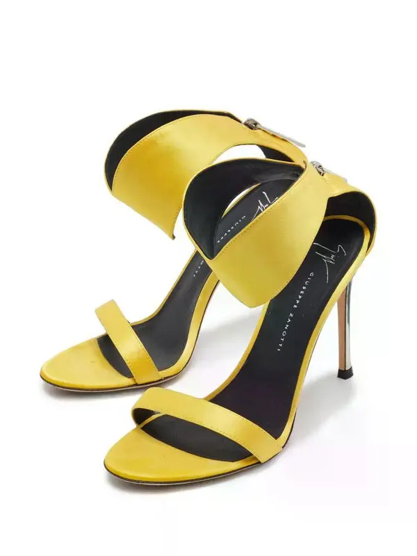 GIUSEPPE ZANOTTI Uma Ankle-strap Sandals - Yellow