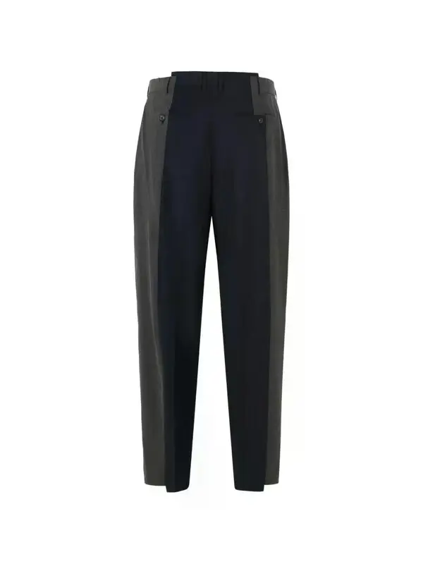 MAISON MARGIELA Two-tone Wool Trousers