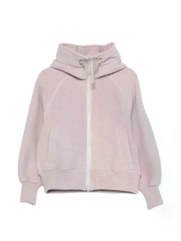 Canada Goose Logo-patch Zip-up Jacket - Pink