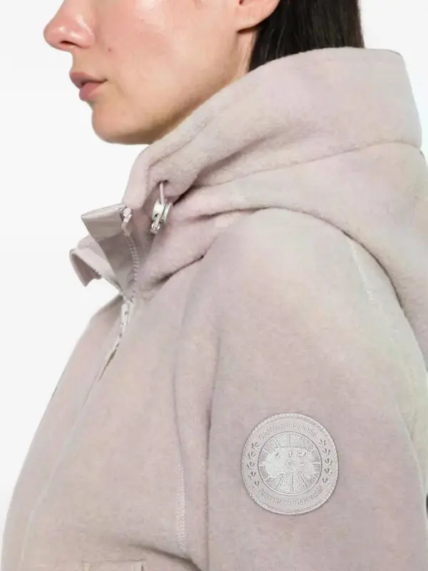 Canada Goose Logo-patch Zip-up Jacket