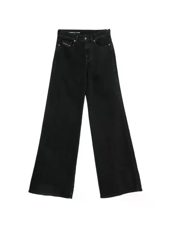 DIESEL® D-akemi Wide-leg Jeans