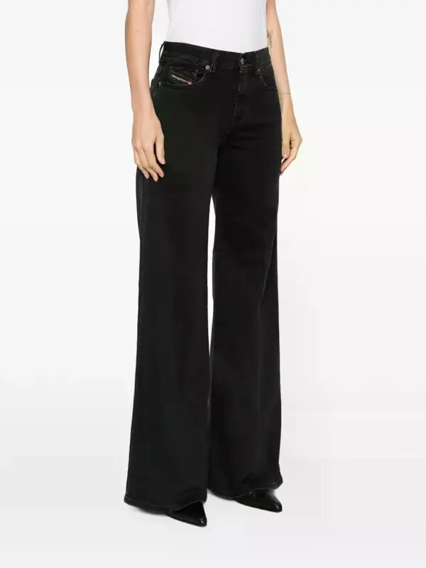 DIESEL® D-akemi Wide-leg Jeans