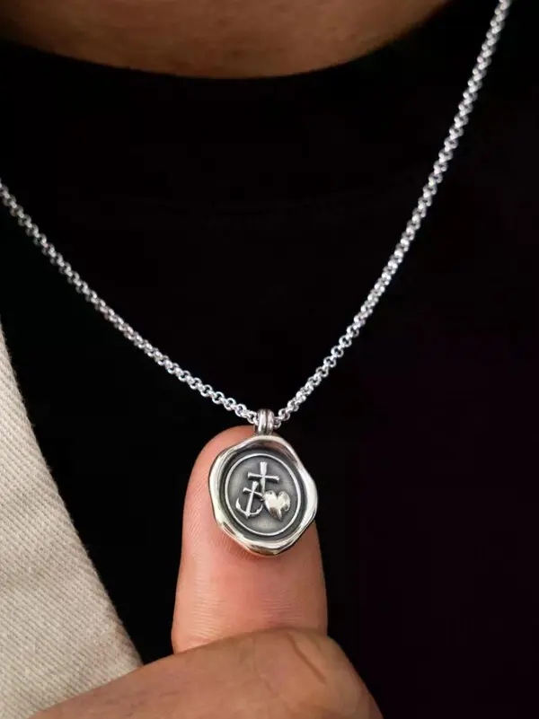 DOWER & HALL Hope Talisman Necklace