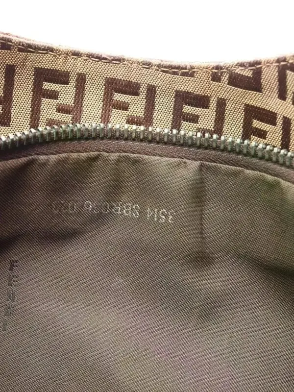 Fendi Zucchino Monogram Canvas Shoulder Bag